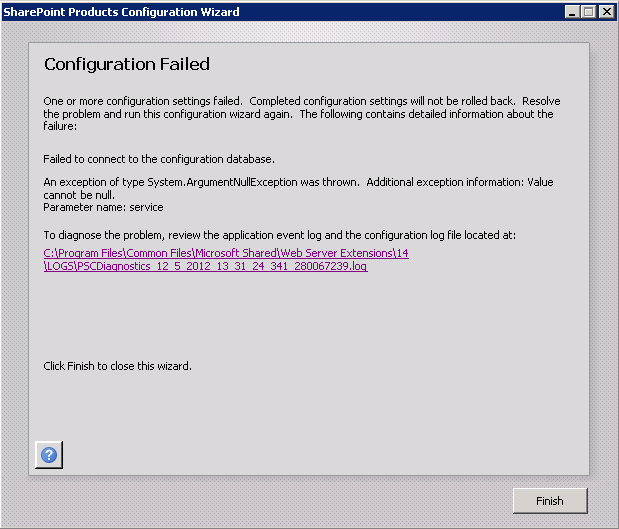 Suresh Kumar Sharepoint Failed To Connect To The Existing